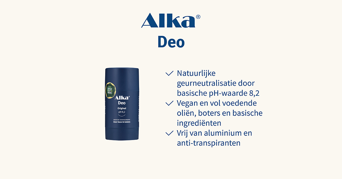 Alka® Deo: effectieve, basische deo met natuurlijke ingrediënten. In 5 ...