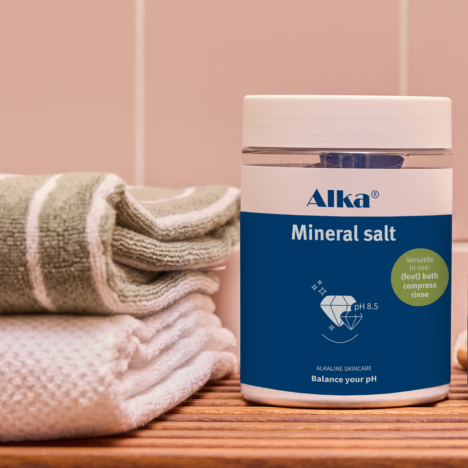Alka® Skincare Package M | Crème, Mineral salt & Shampoo